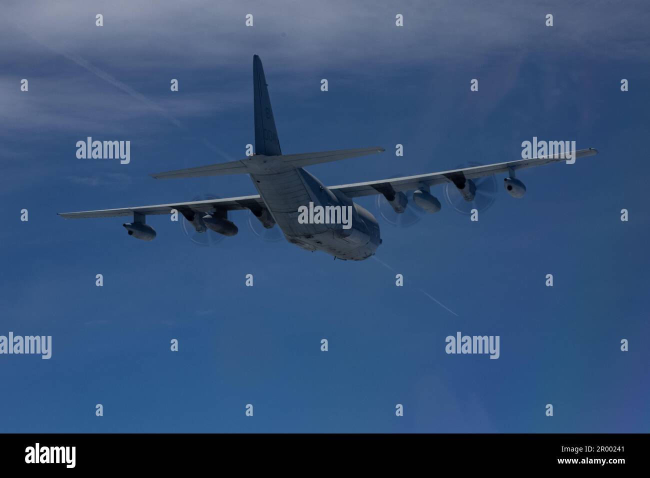 A KC-130J Hercules assigned to Marine Aerial Refueler Transport ...