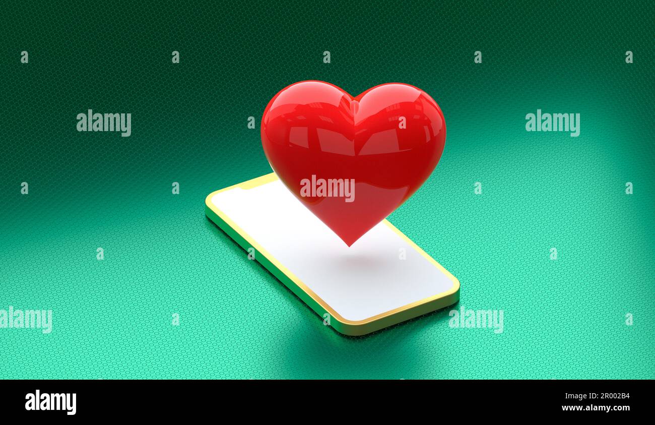3d heart background Stock Photo - Alamy