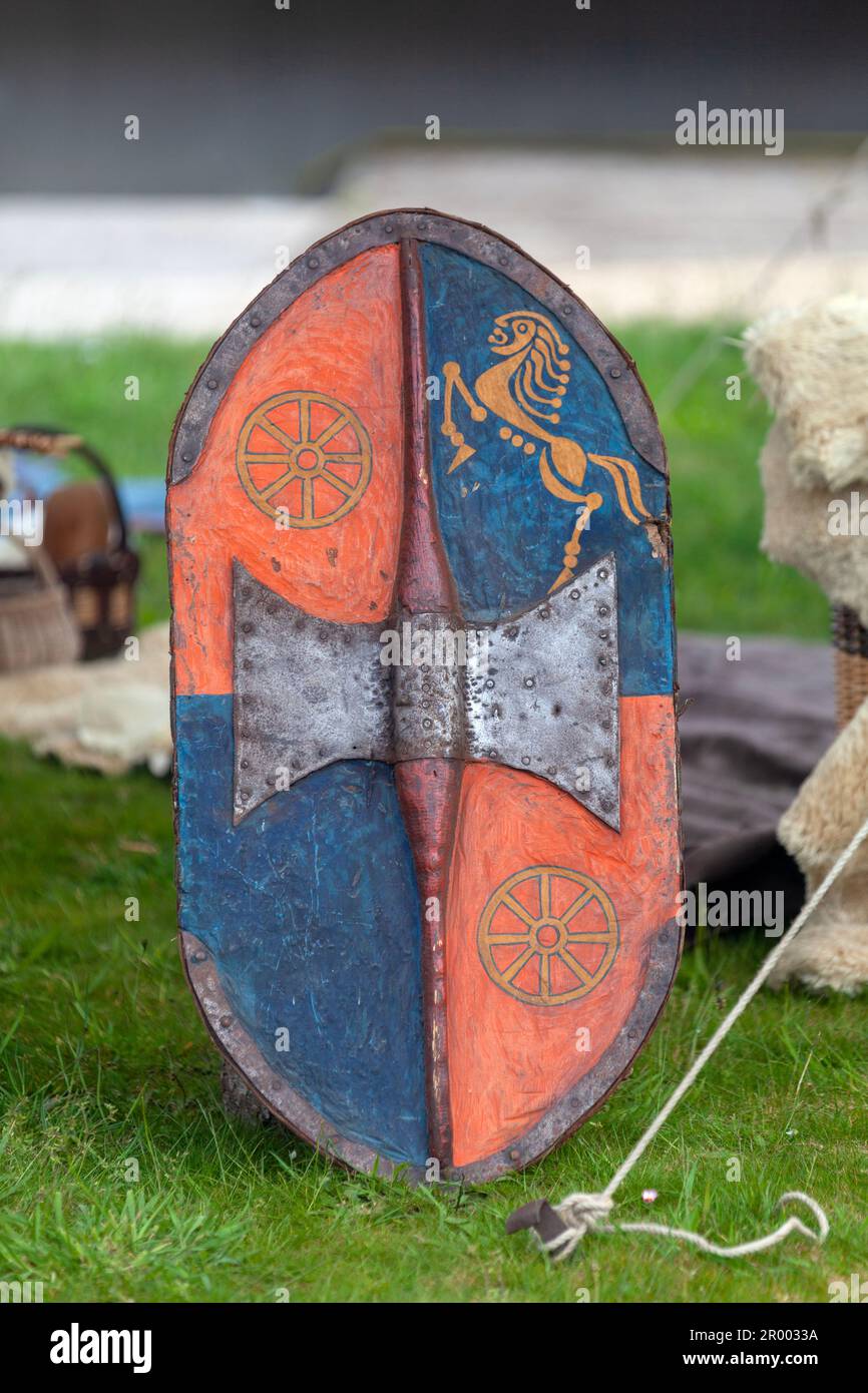 Shield used by the Gallic tribe of Osismii during the Roman period ...