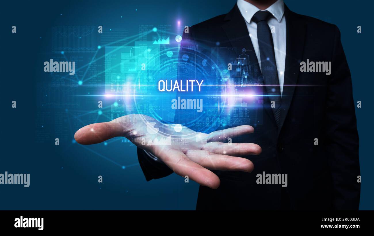 Man hand holding digital technology concept Stock Photo - Alamy