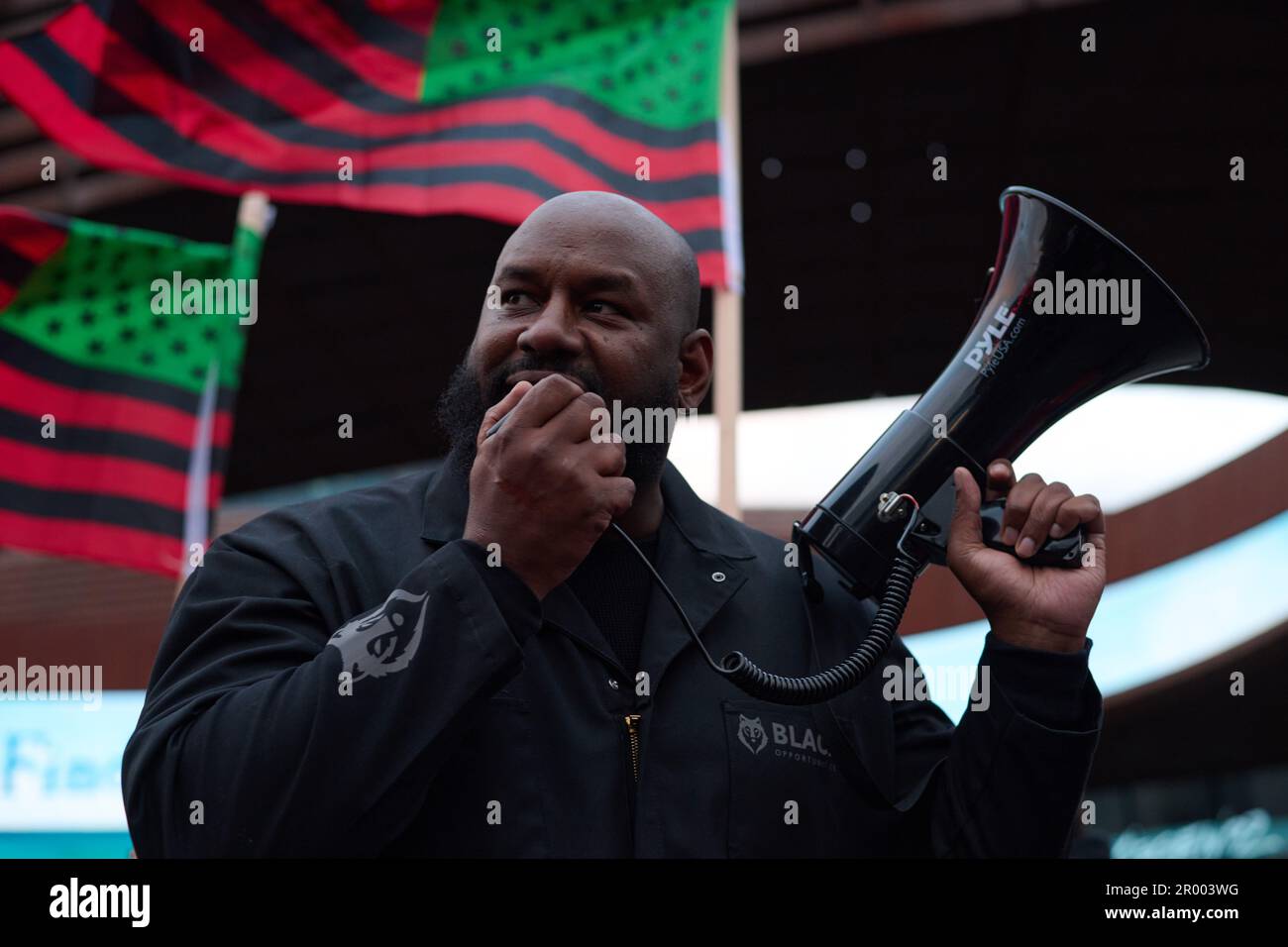 New York, New York, USA. 4th May, 2023. Walter "Hawk"" Newsome, co ...