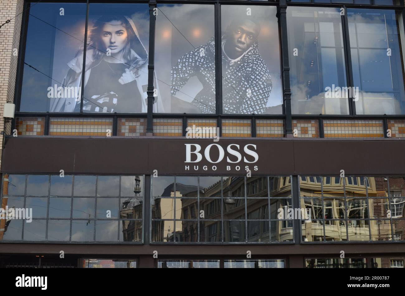 Hugo boss signage hi-res stock photography and images - Alamy