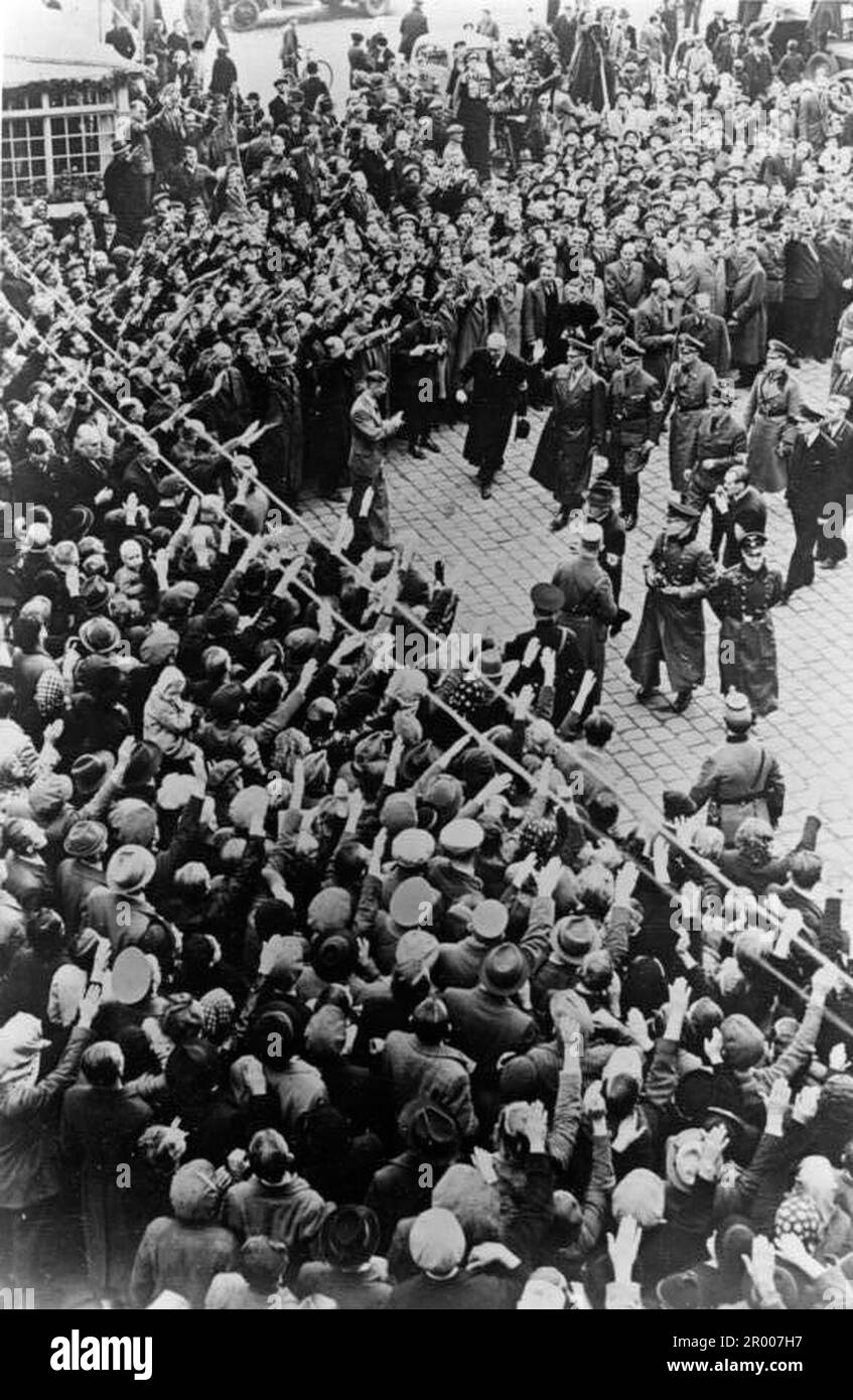 Anschluss sudetenland Black and White Stock Photos & Images - Alamy