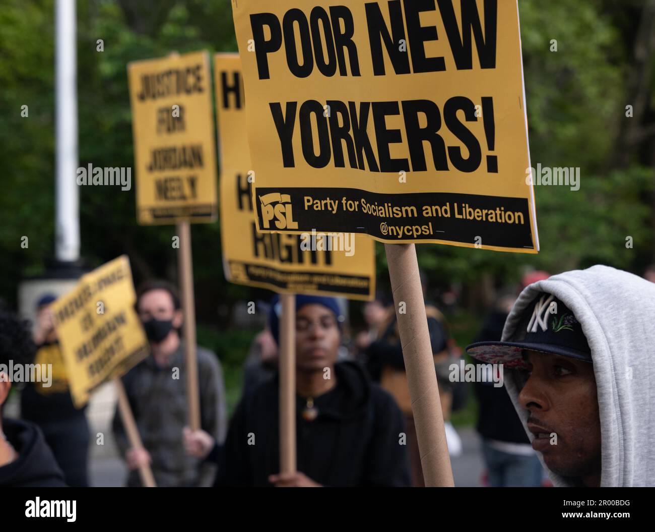 New York, New York, USA. 5th May, 2023. Demonstrators protest the ...