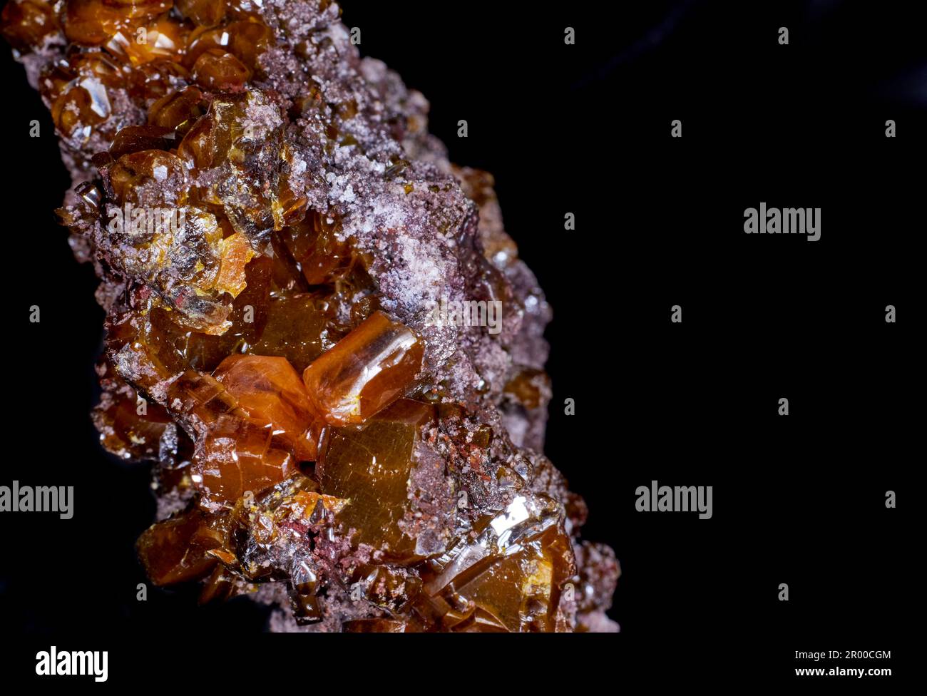 Mineral crystal wulfenite hi-res stock photography and images - Alamy