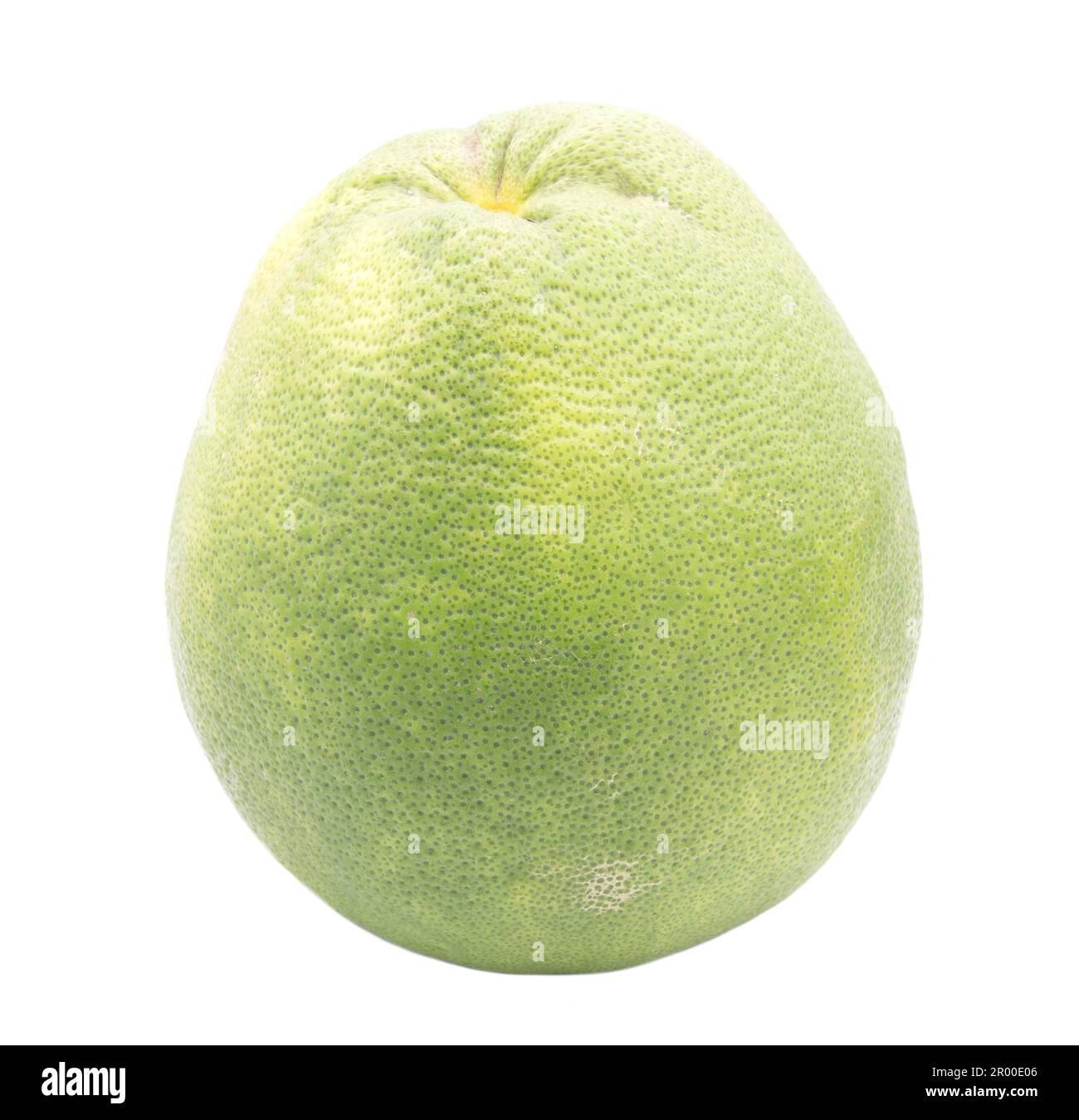 Green pomelo fruit isolated on white background Stock Photo - Alamy