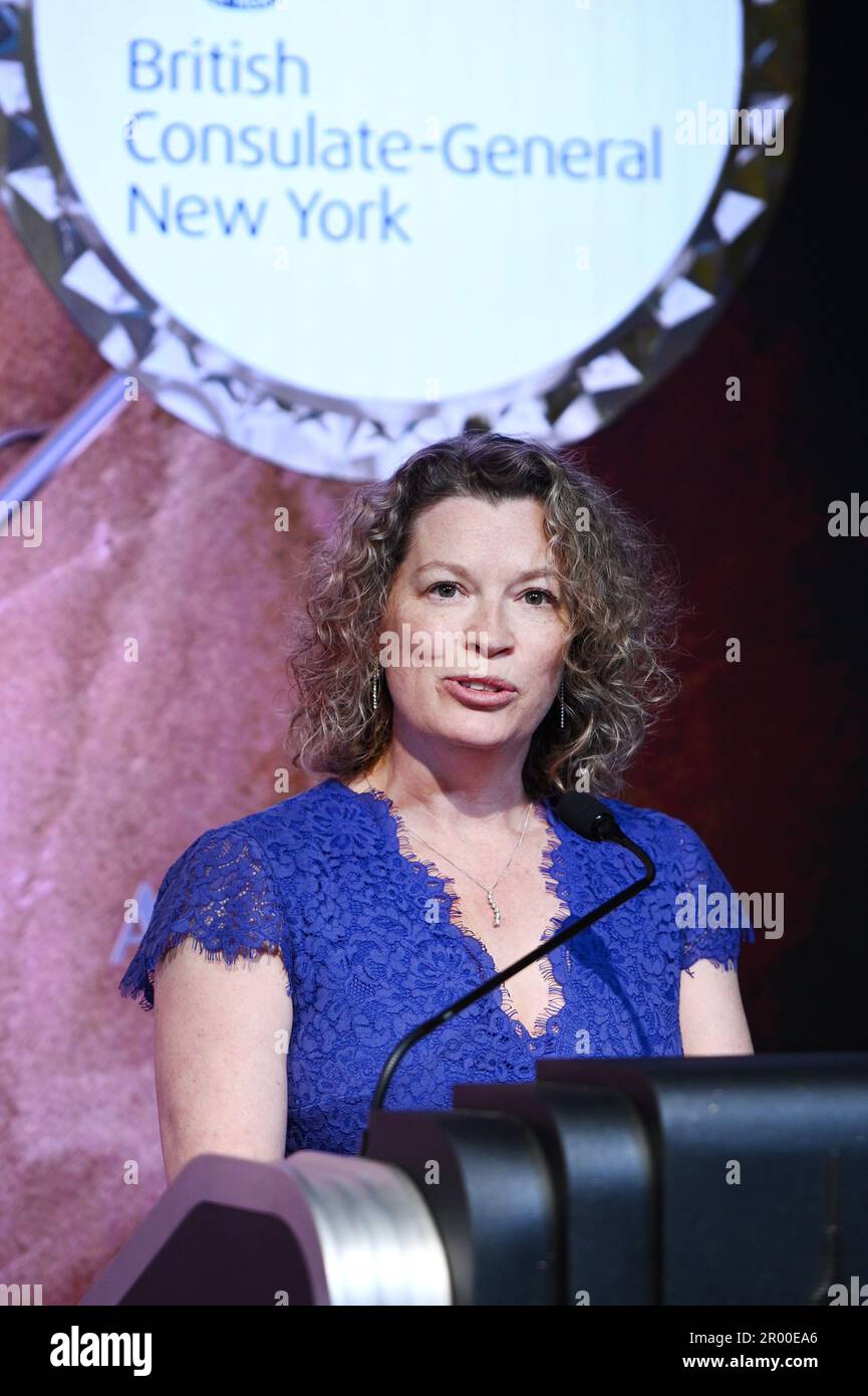 New York, USA. 05th May, 2023. Emma Wade-Smith, British Consul General ...