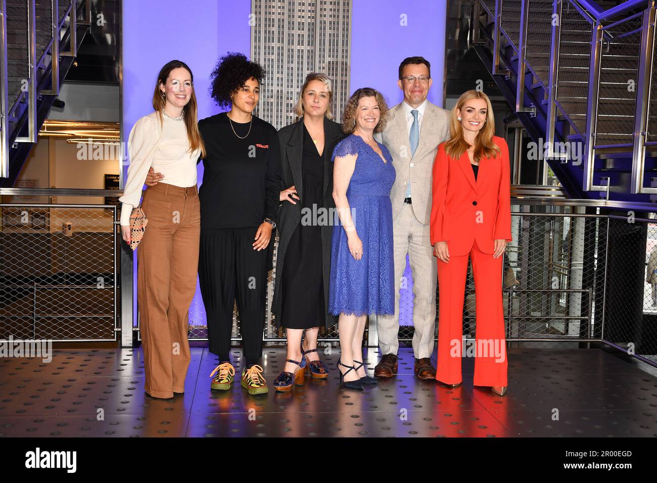 New York, USA. 05th May, 2023. (L-R) Hannah Young, Deputy Consul ...