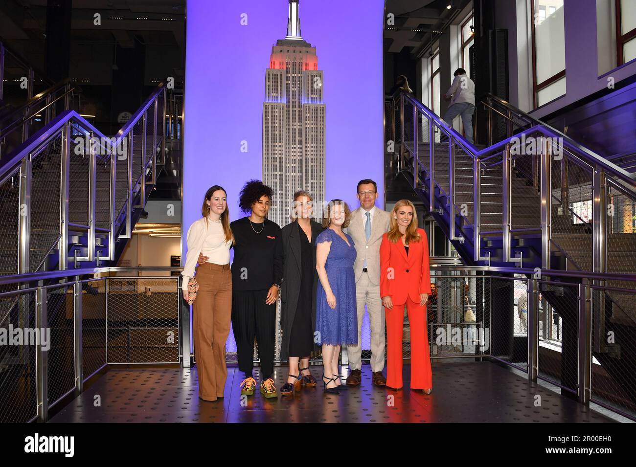 New York, USA. 05th May, 2023. (L-R) Hannah Young, Deputy Consul ...
