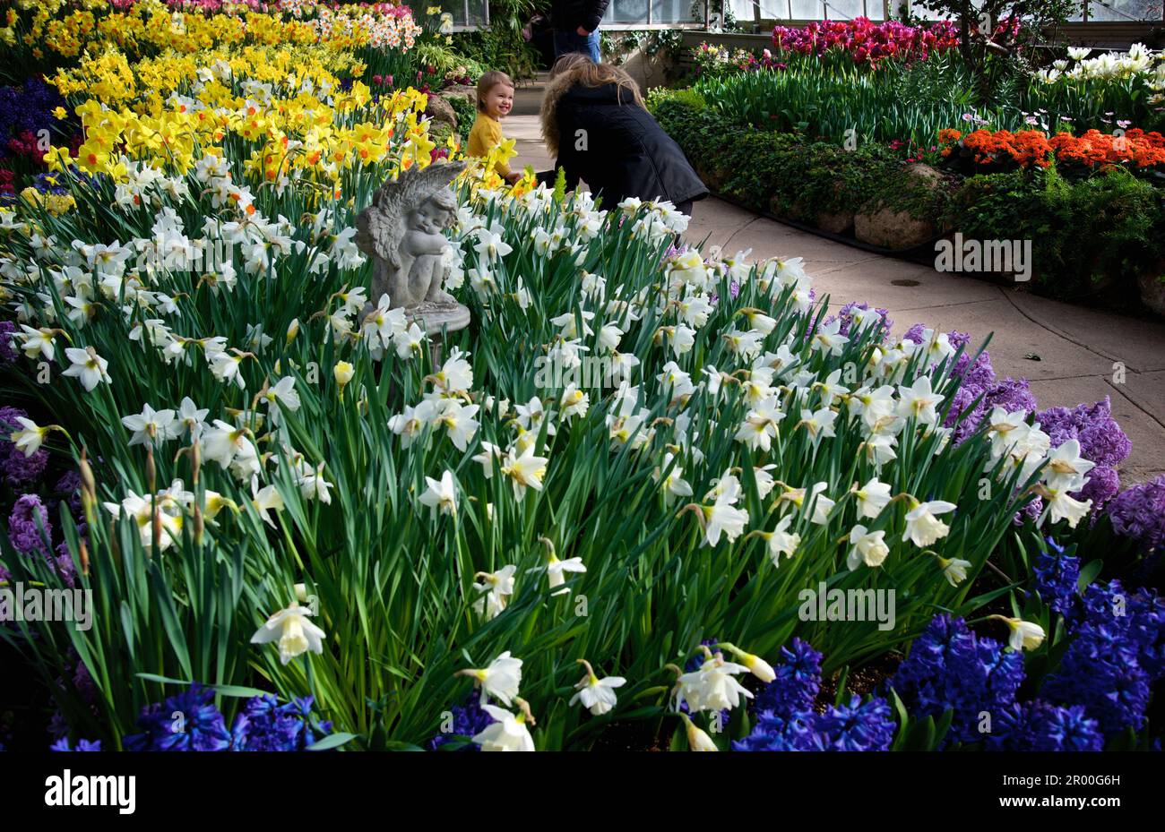 Toronto, Ontario / Canada - March 16, 2019: Mother and daughter ...