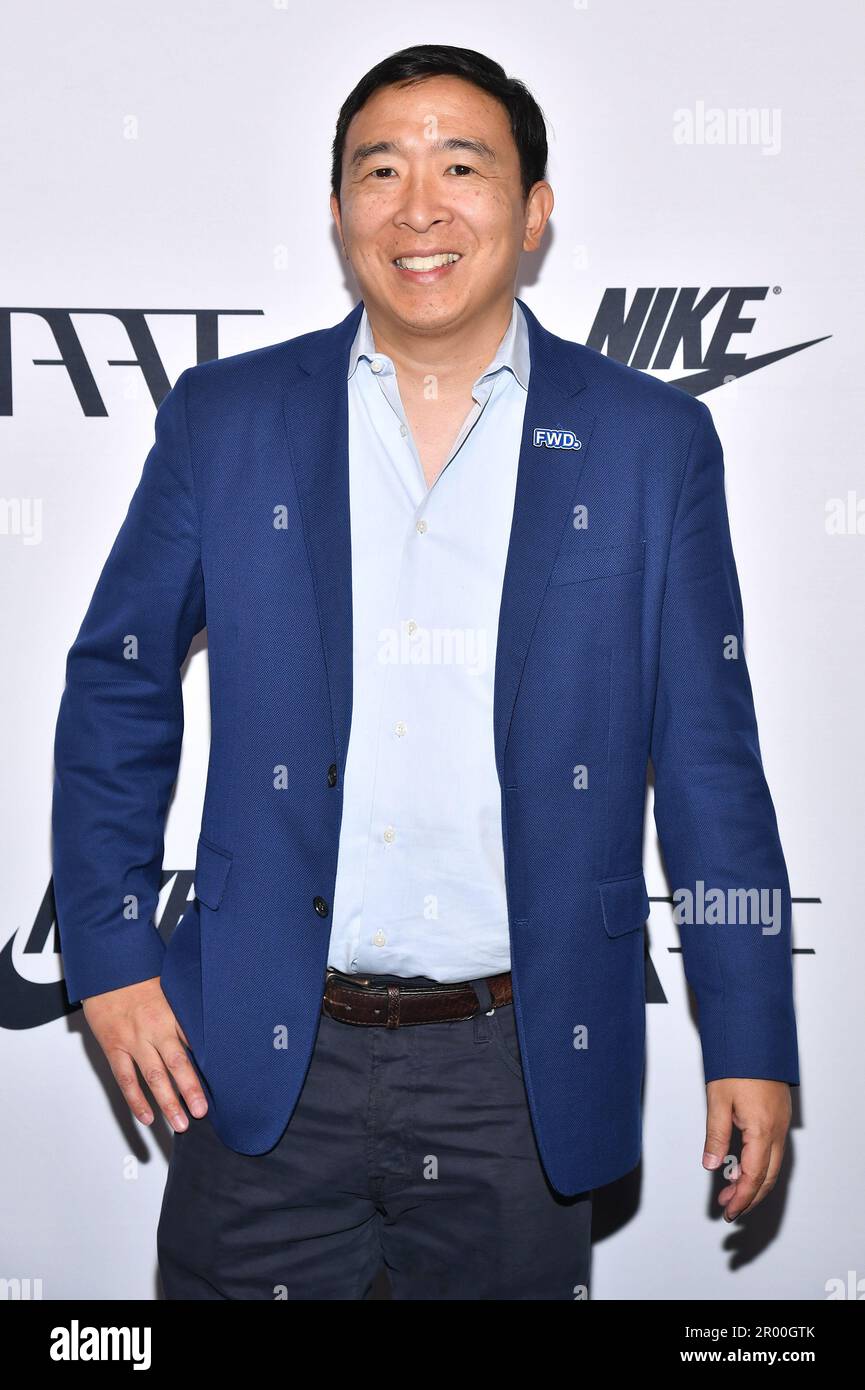 New York, USA. 05th May, 2023. Andrew Yang attends The Asian American ...