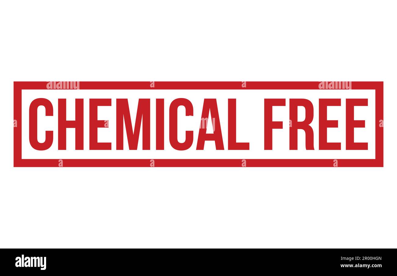 Chemical Free Rubber Stamp Seal Vector Stock Vector Image & Art - Alamy