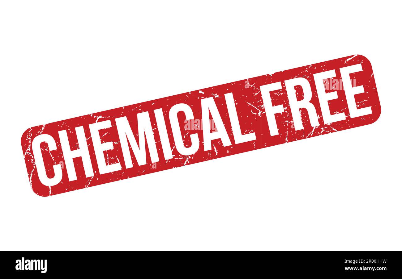 Chemical Free Rubber Stamp Seal Vector Stock Vector Image & Art - Alamy