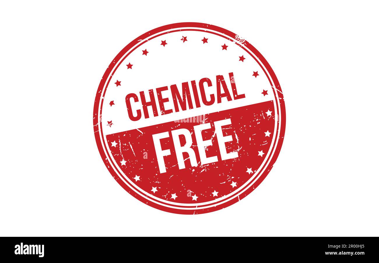 Chemical Free Rubber Stamp Seal Vector Stock Vector Image & Art - Alamy