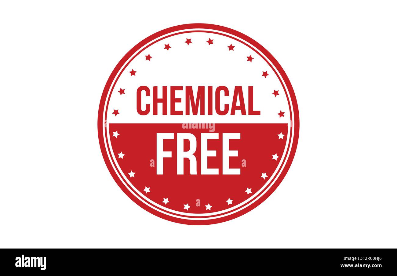 Chemical Free Rubber Stamp Seal Vector Stock Vector Image & Art - Alamy