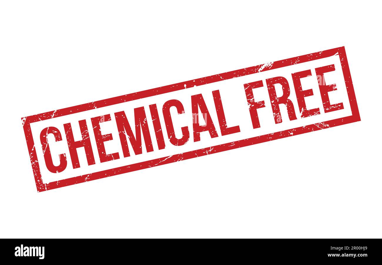 Chemical Free Rubber Stamp Seal Vector Stock Vector Image & Art - Alamy