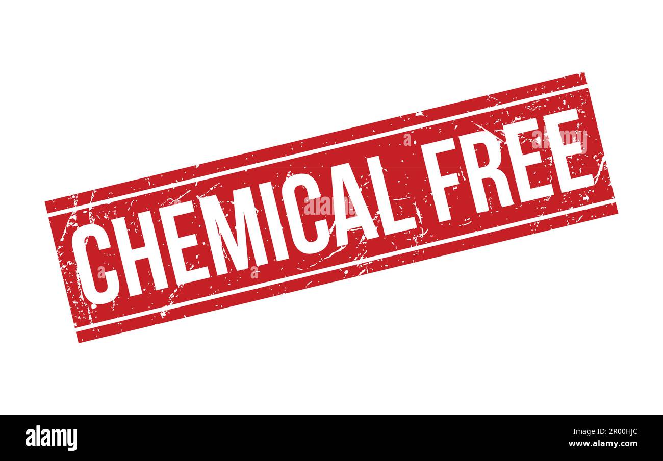 Chemical Free Rubber Stamp Seal Vector Stock Vector Image & Art - Alamy