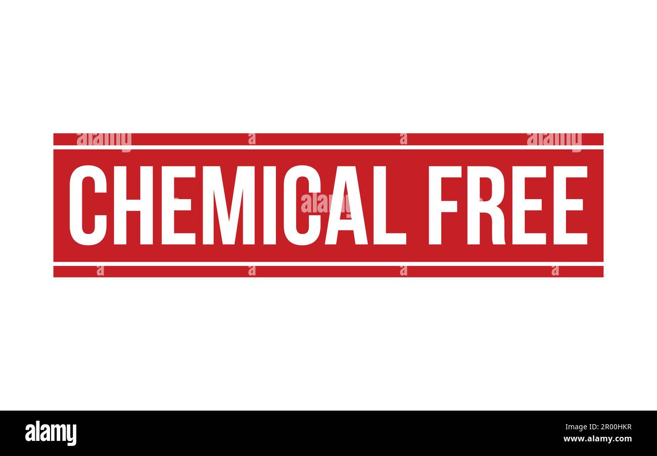 Chemical Free Rubber Stamp Seal Vector Stock Vector Image & Art - Alamy