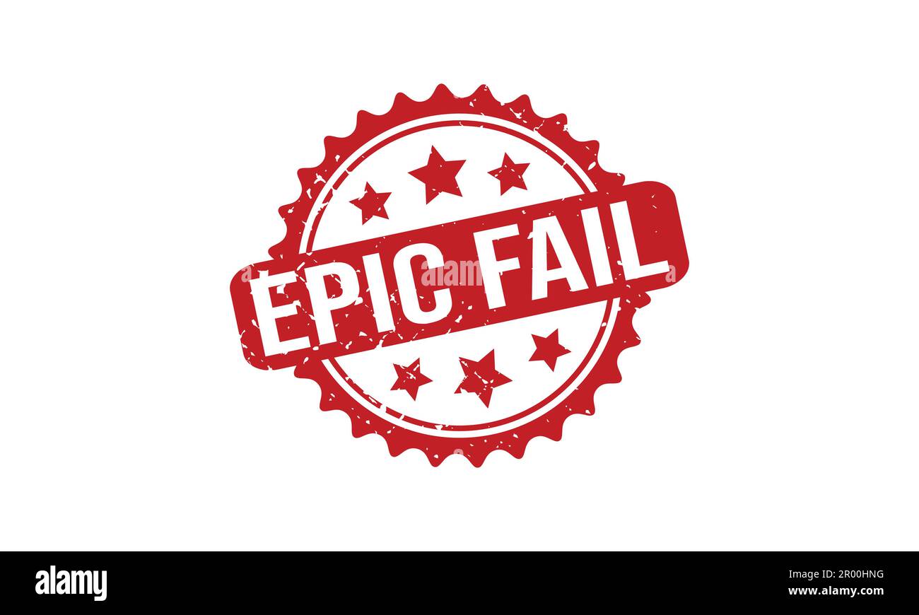 Epic fail word Stock Vector Images - Alamy