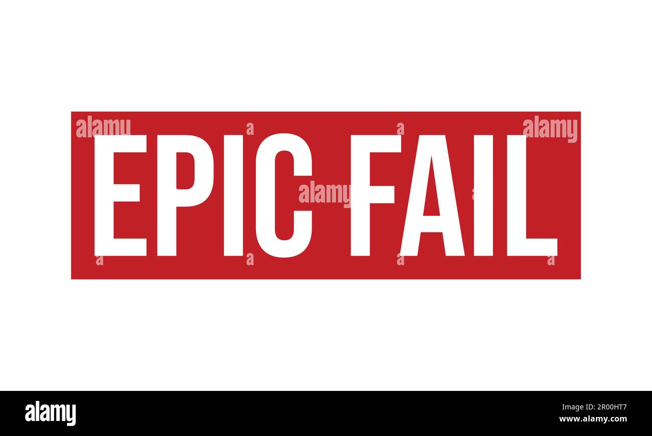 Epic fail word Stock Vector Images - Alamy