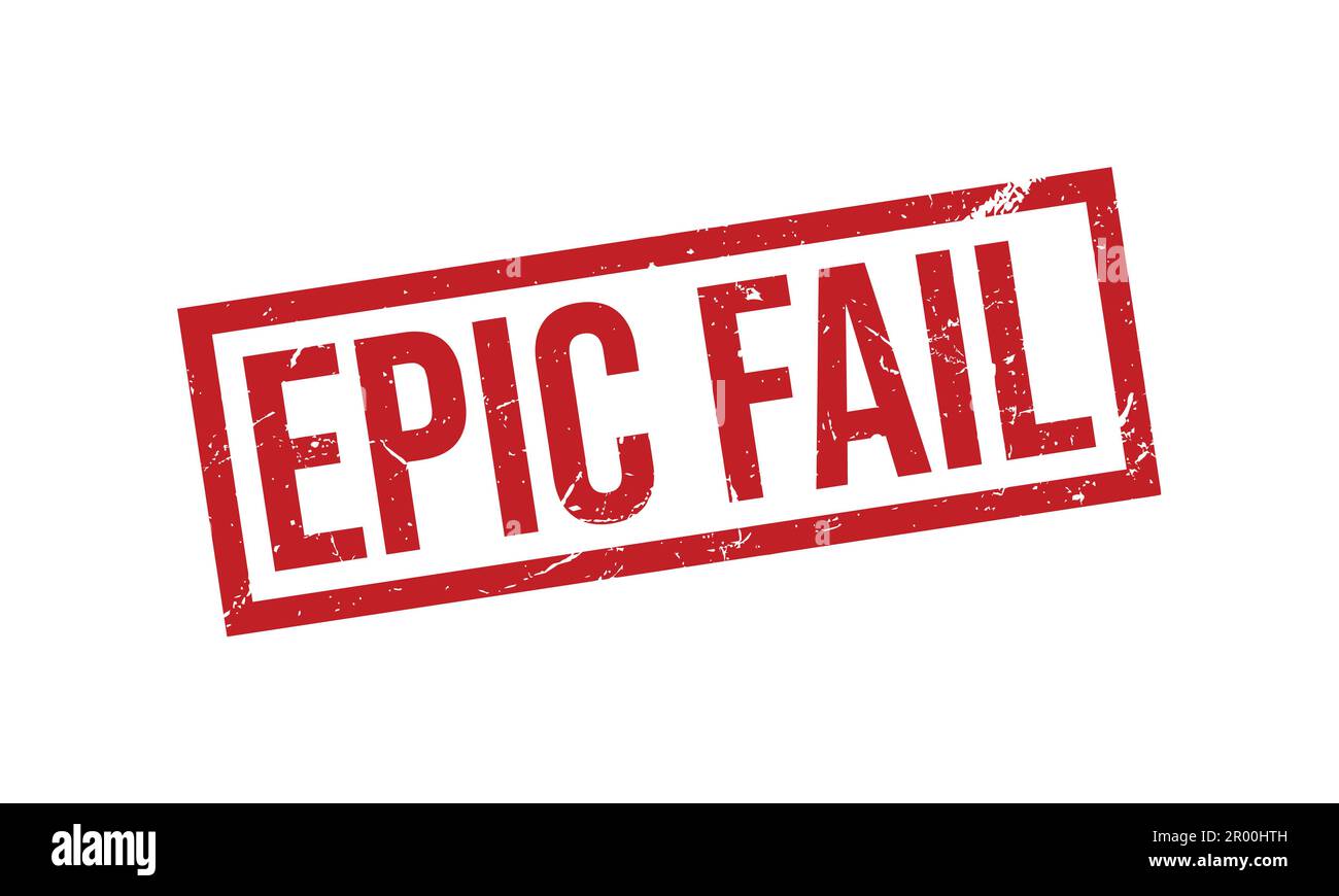 Epic fail word Stock Vector Images - Alamy