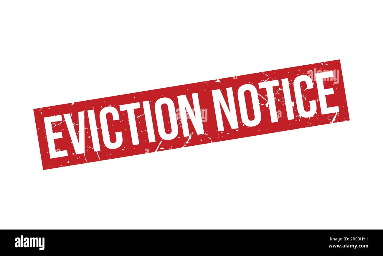 Eviction Notice Stamp Seal Vector Illustration Stock Vector Image & Art ...