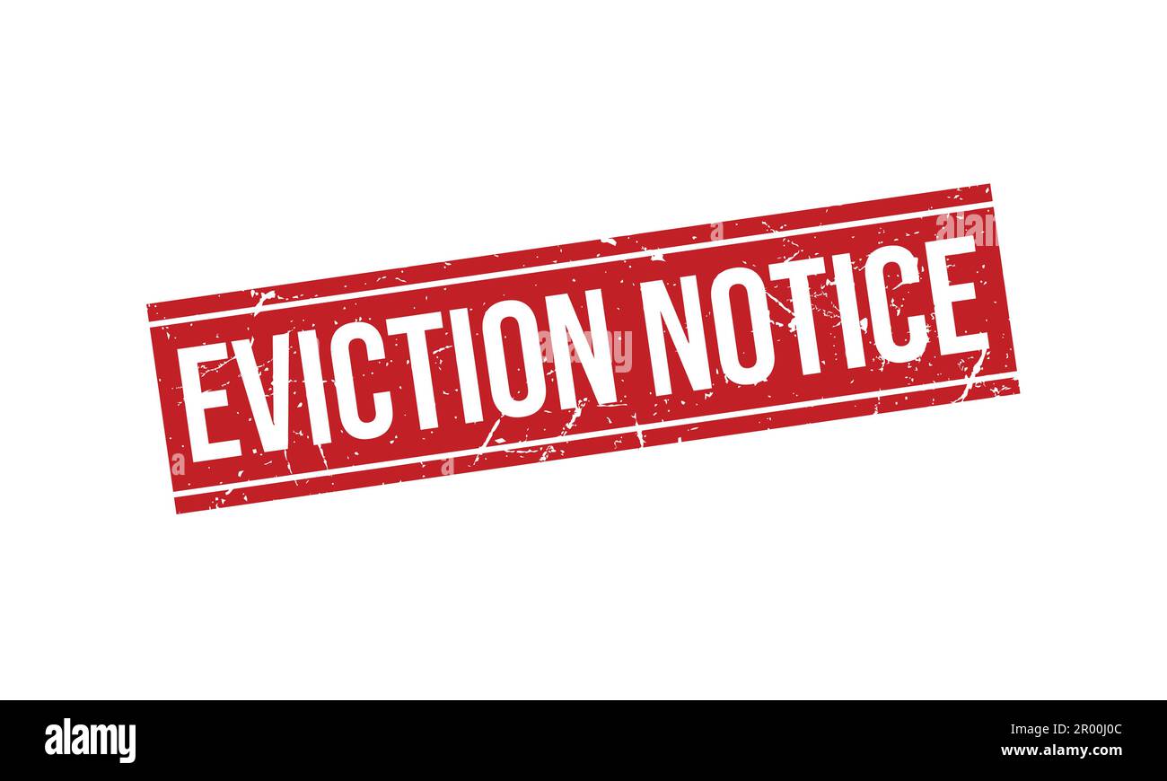 Eviction notice stamp hi-res stock photography and images - Alamy