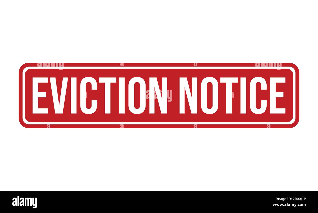 Eviction Notice Rubber Stamp Seal Vector Stock Vector Image & Art - Alamy