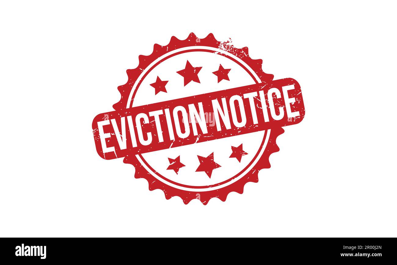 Eviction Notice Stamp Seal Vector Illustration Stock Vector Image & Art ...