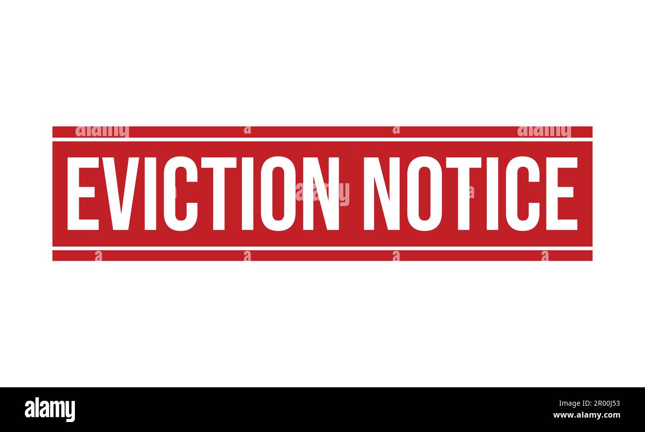 Eviction Notice Rubber Stamp Seal Vector Stock Vector Image & Art - Alamy