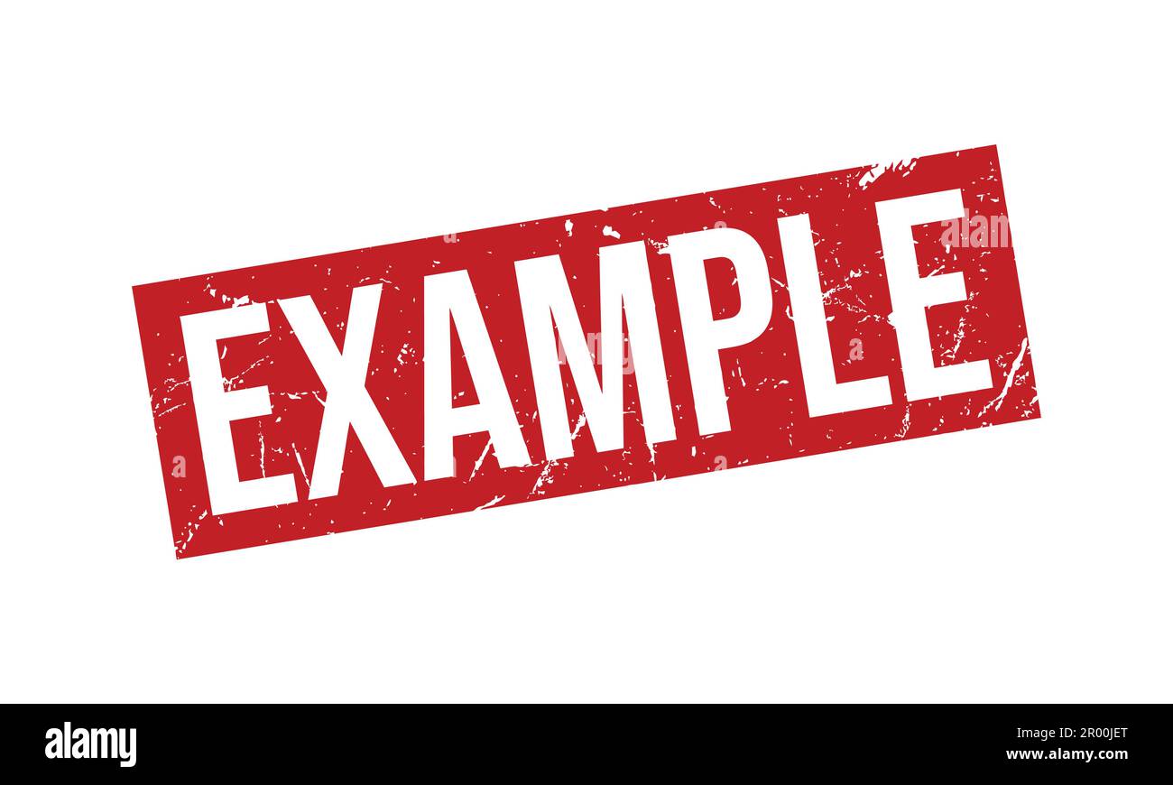 Example Stamp Seal Vector Illustration Stock Vector Image & Art - Alamy