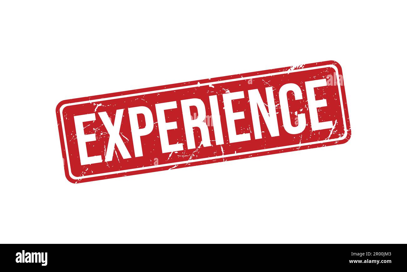 Experience Stamp Seal Vector Illustration Stock Vector Image & Art - Alamy