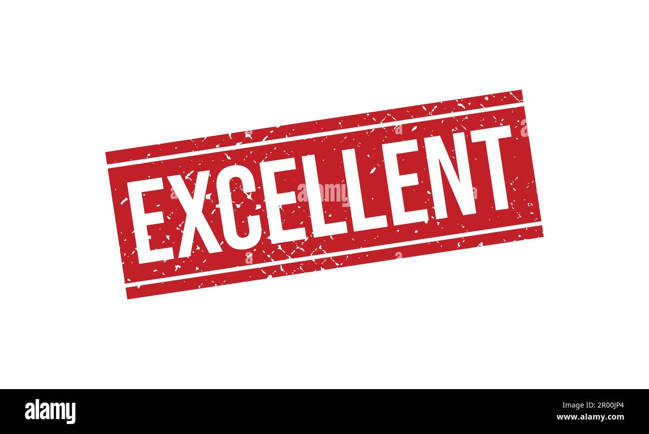 Excellent Stamp Seal Vector Illustration Stock Vector Image & Art - Alamy