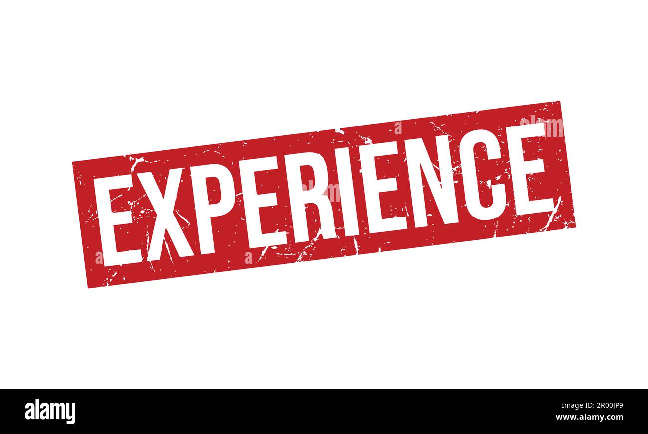 Experience stamp Stock Vector Images - Alamy