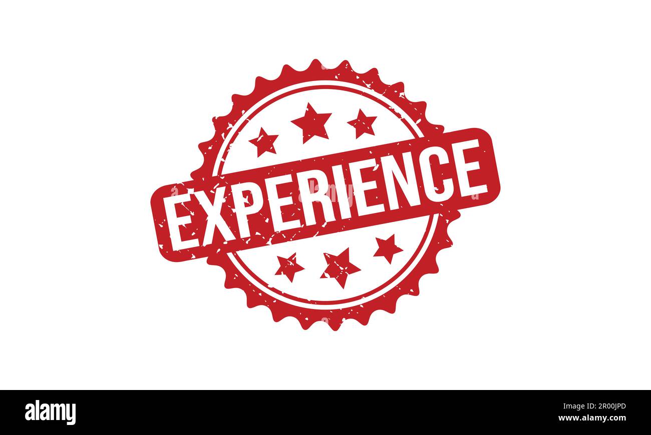Experience stamp Stock Vector Images - Alamy