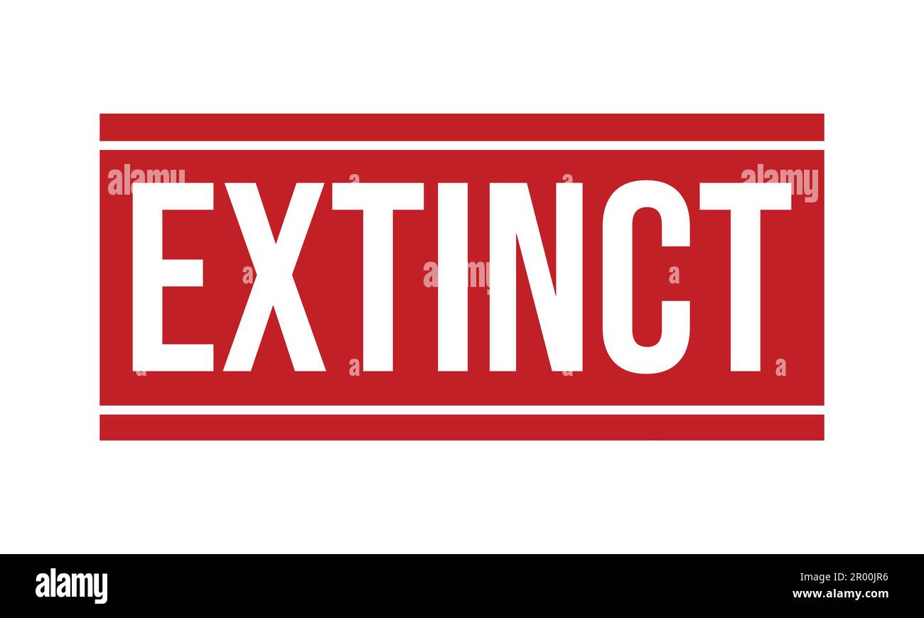 Extinct Rubber Stamp Seal Vector Stock Vector Image & Art - Alamy