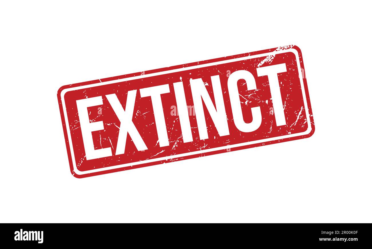 Extinct Stamp Seal Vector Illustration Stock Vector Image & Art - Alamy