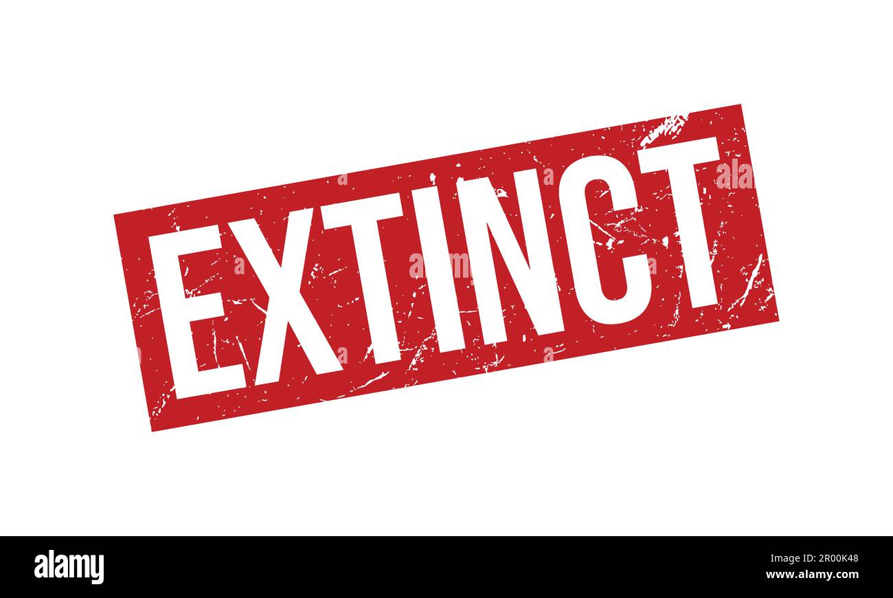 Extinct Stamp Seal Vector Illustration Stock Vector Image & Art - Alamy
