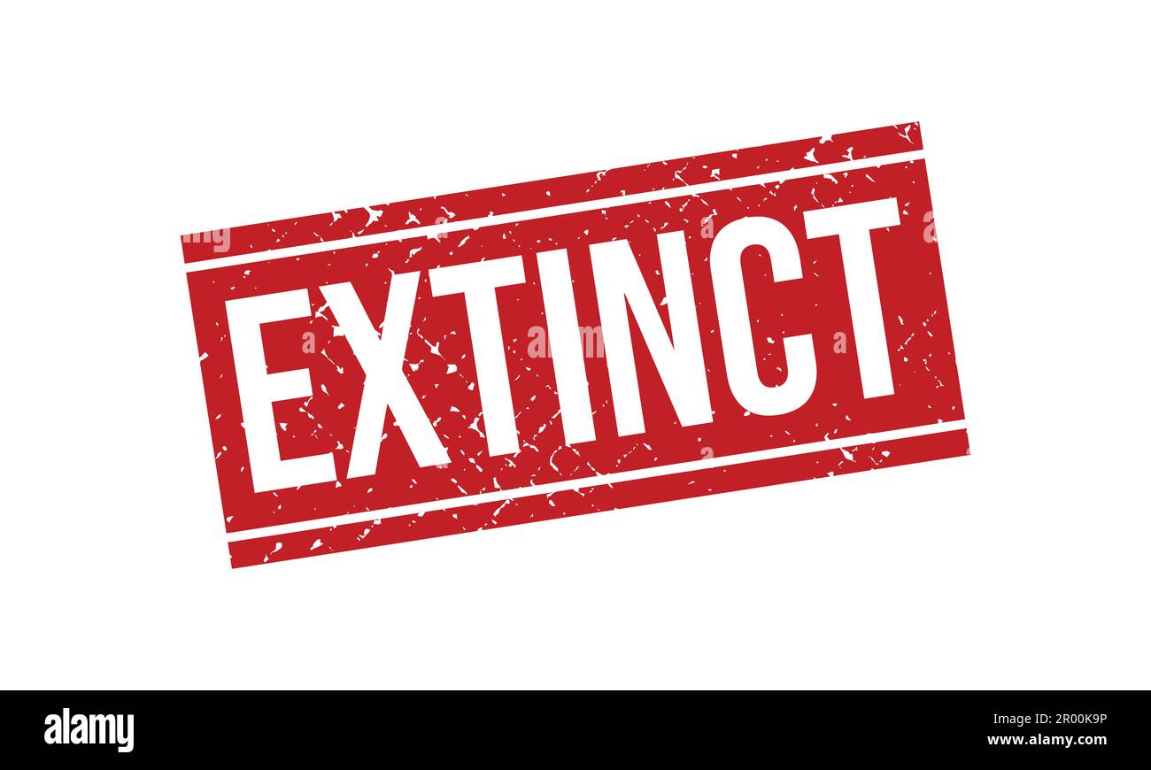 Extinct Stamp Seal Vector Illustration Stock Vector Image & Art - Alamy