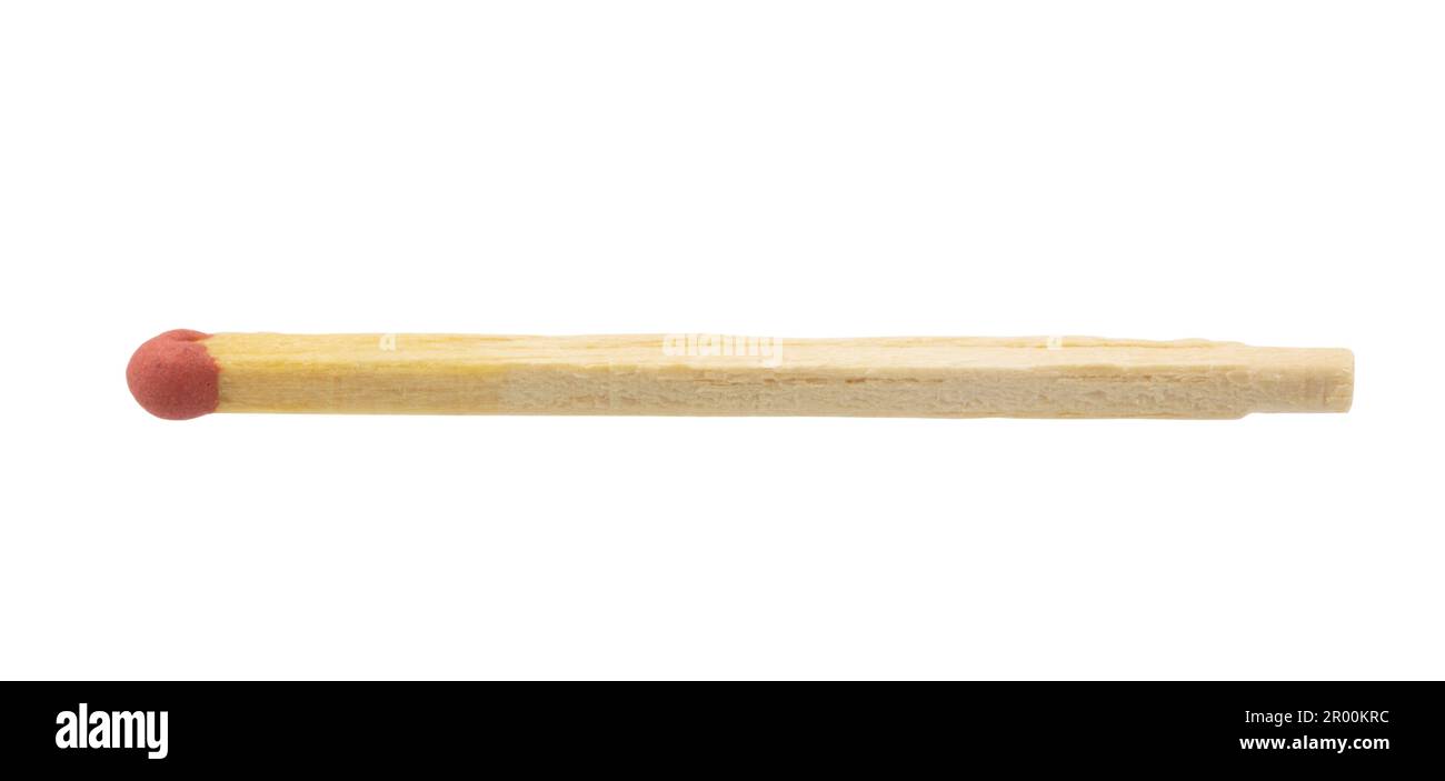 Match isolated on white background Stock Photo - Alamy