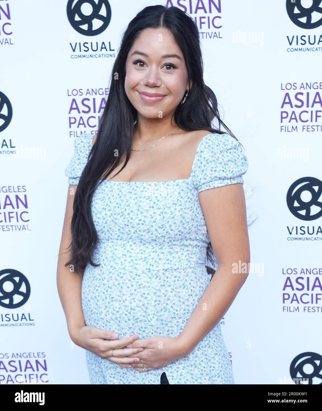 Los Angeles, USA. 05th May, 2023. Alexis Si'i arrives at the 39th Los Angeles Asian Pacific Film ...