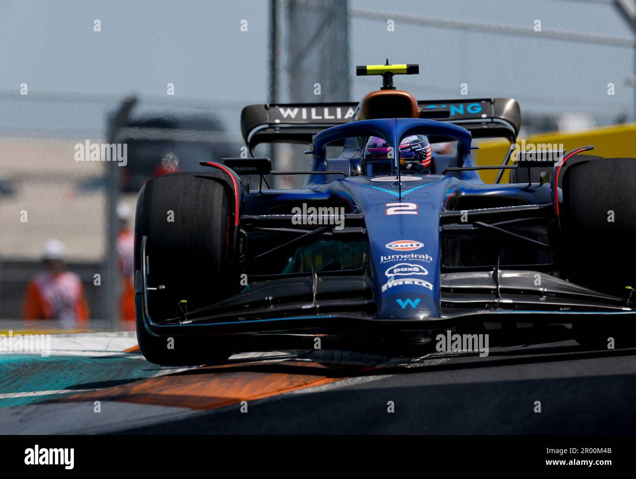 Miami, USA. 5th May, 2023. #2 Logan Sargeant (USA, Williams Racing), F1 ...