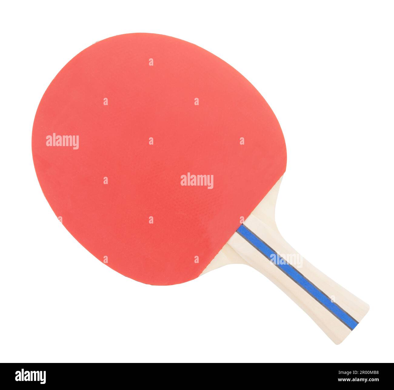 Red table tennis racket isolated on white background Stock Photo - Alamy