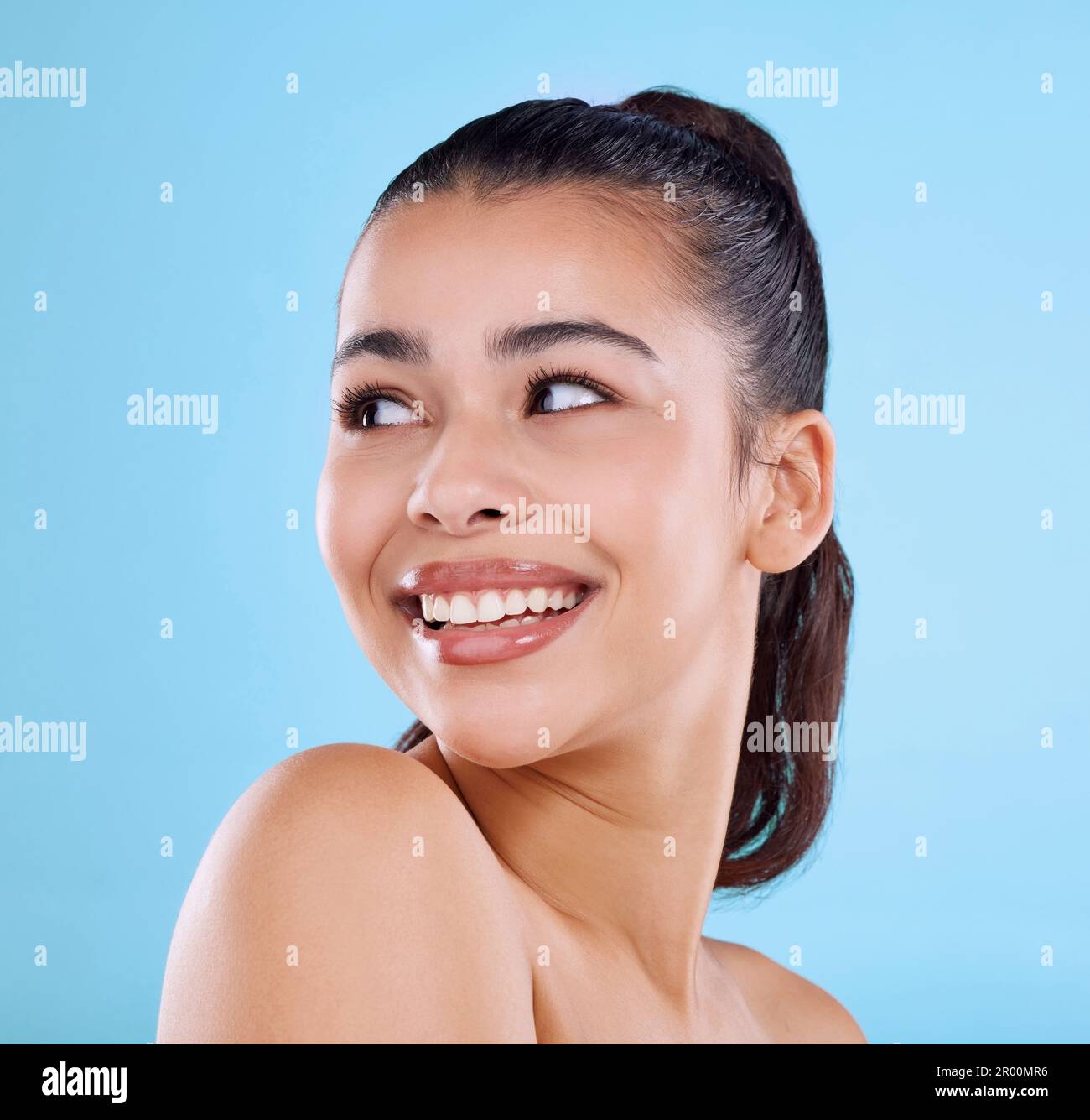 Leaving bad beauty habits in the past. Studio shot of an attractive ...