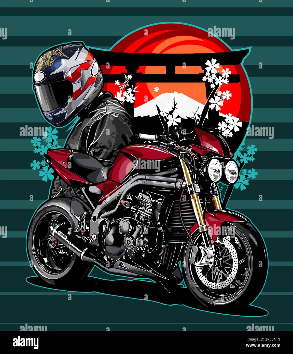 motorcycles vector template Stock Vector Image & Art - Alamy