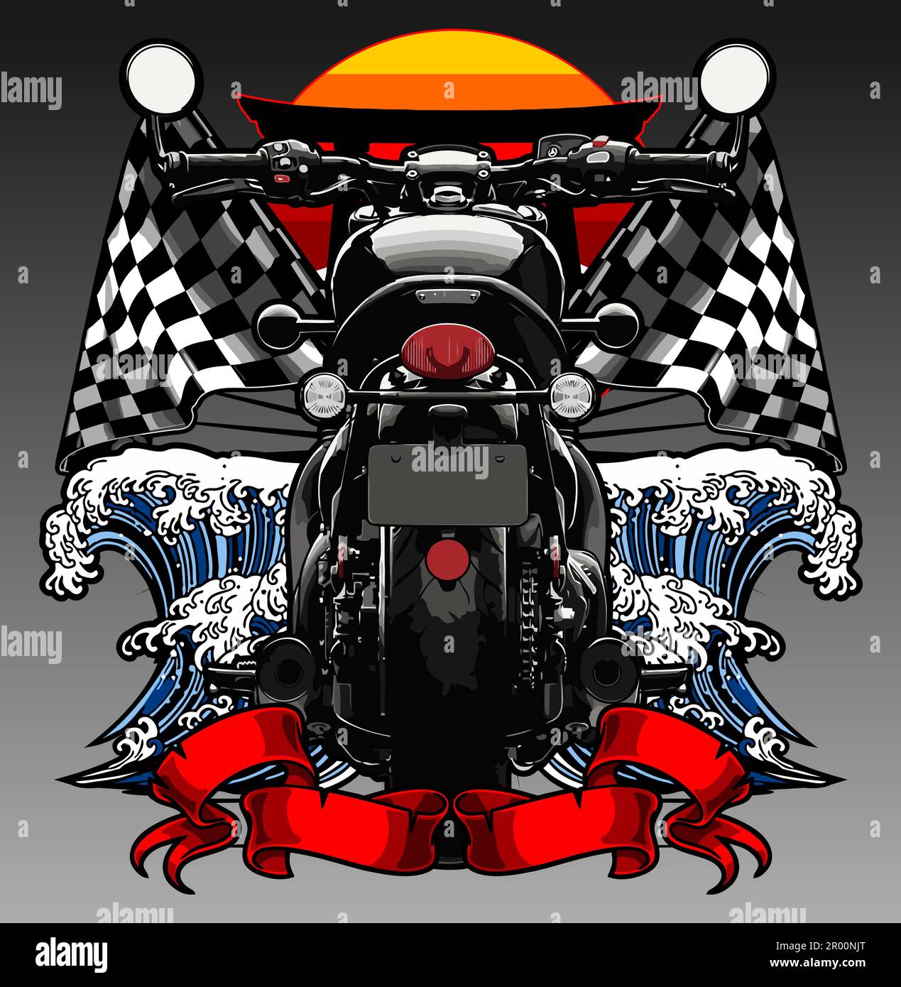 motorcycles vector template Stock Vector Image & Art - Alamy