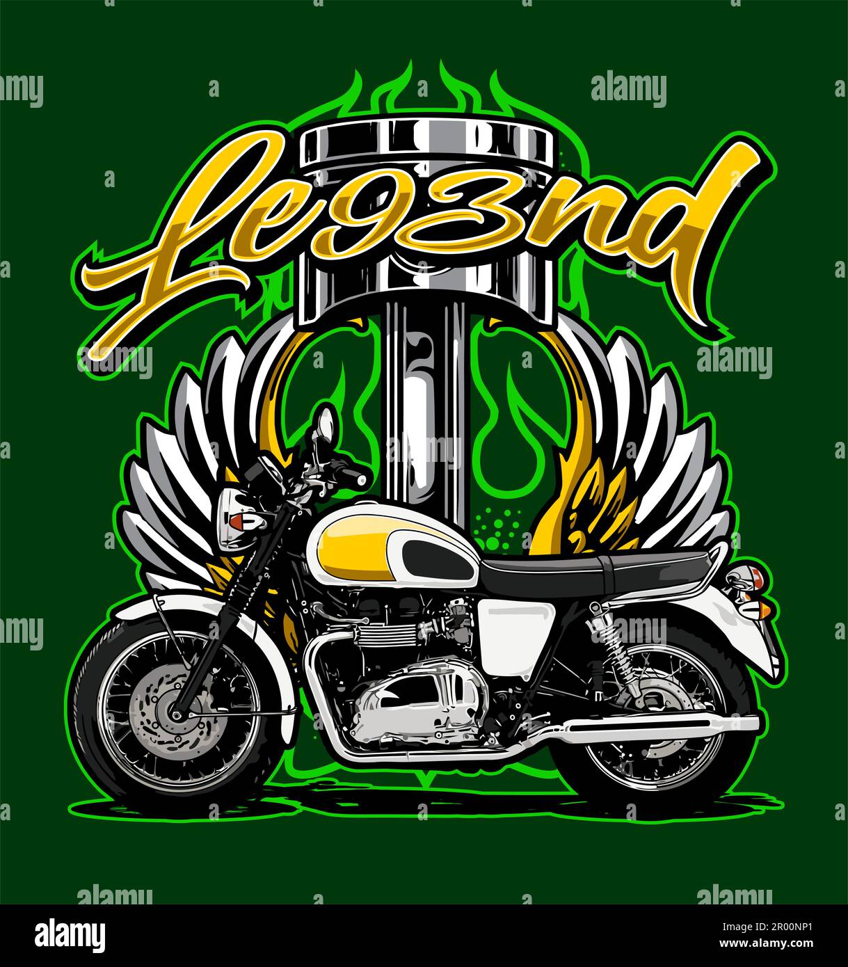 motorcycles vector template Stock Vector Image & Art - Alamy