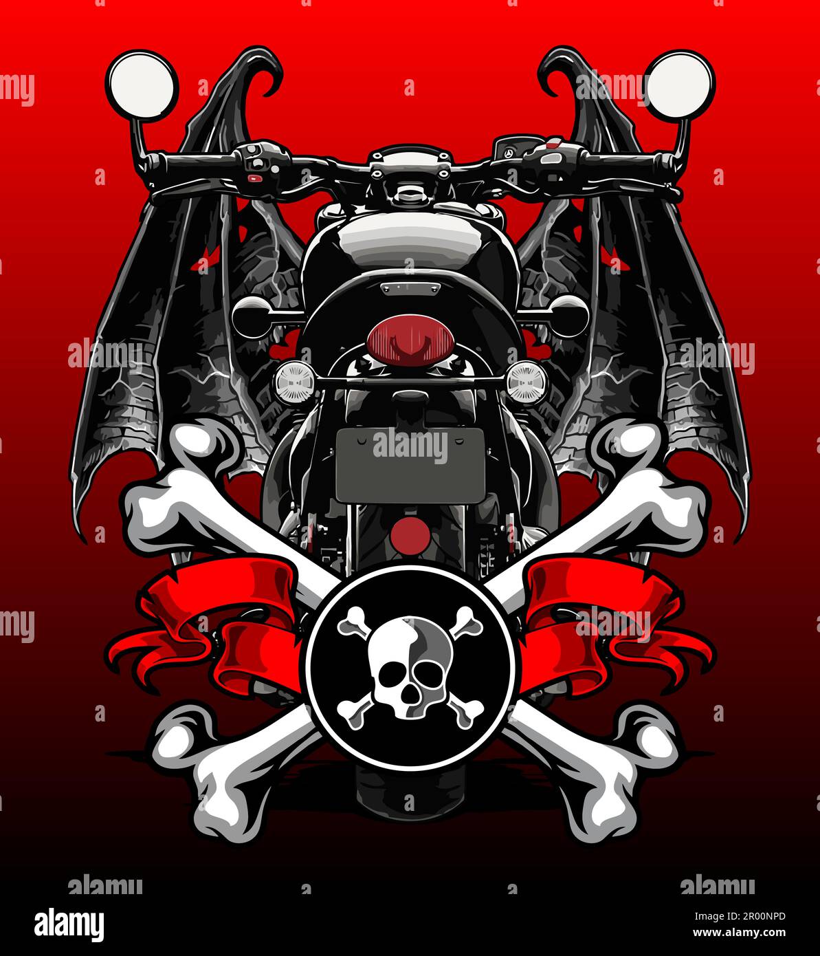 motorcycles vector template Stock Vector Image & Art - Alamy