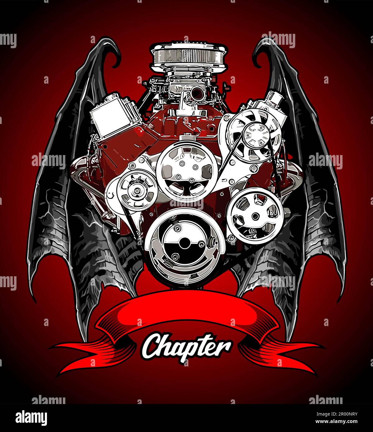 car engine vector template Stock Vector Image & Art - Alamy