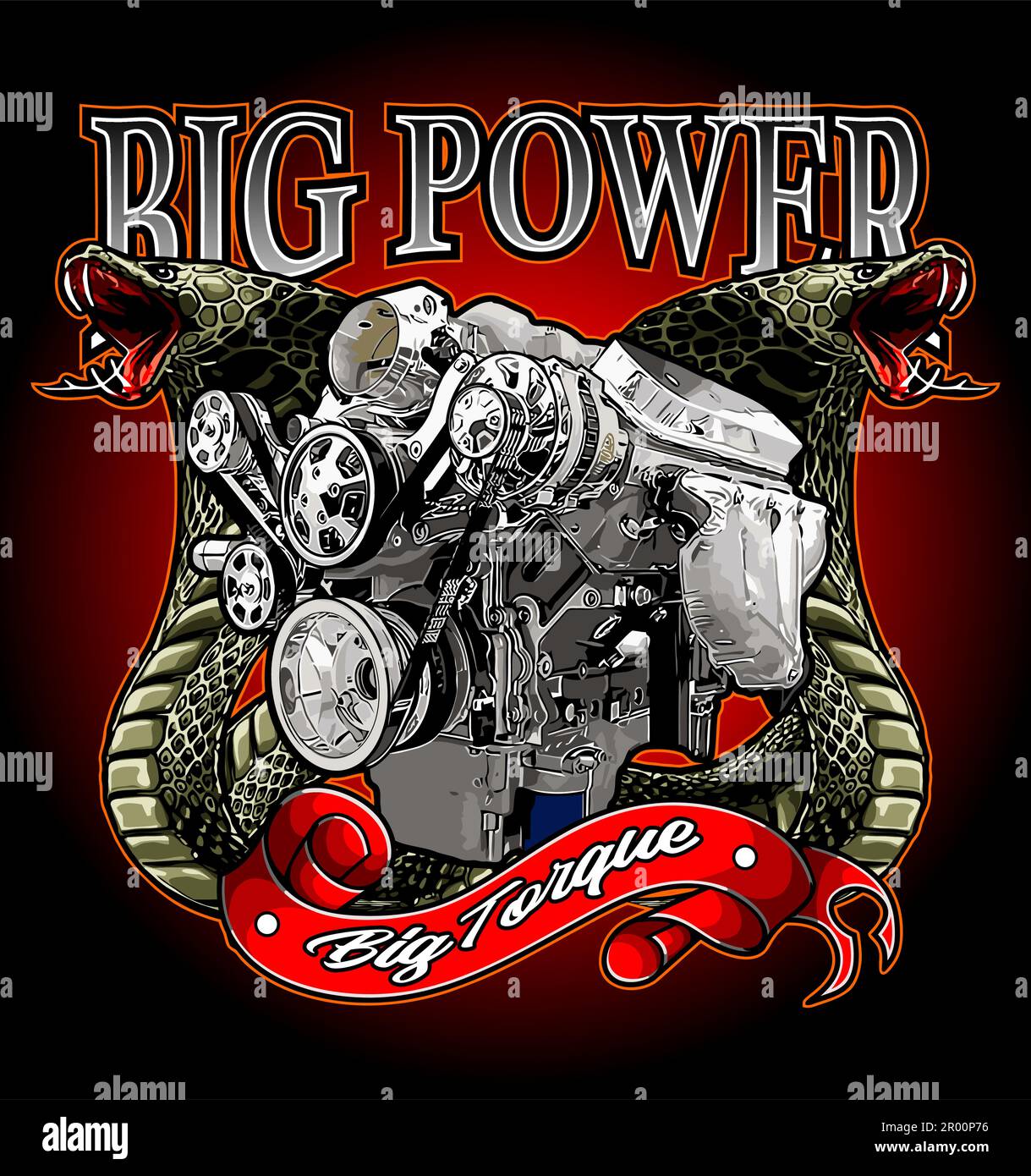 car engine vector template Stock Vector Image & Art - Alamy